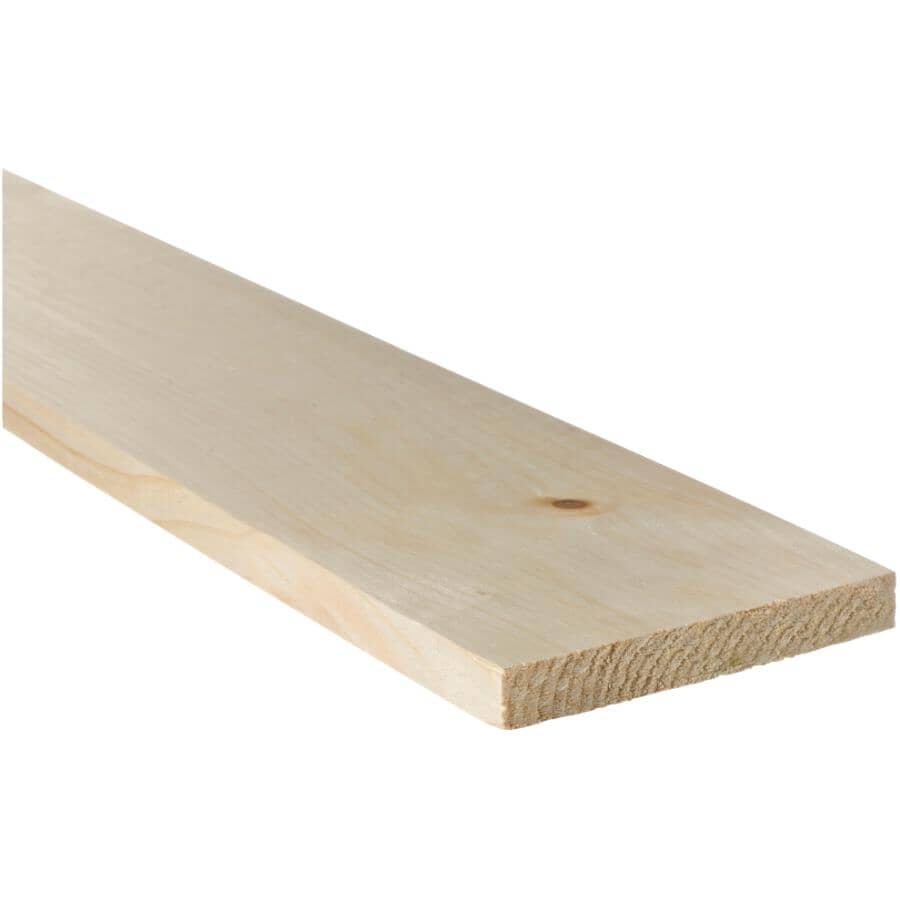 METRIE 1 x 6 x 8' Grade #2 Kiln Dried Knotty Pine | Home Hardware