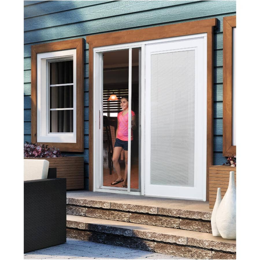 NOVAVISION 36" x 80" Novascreen Retractable Patio Door Screen | Home ...