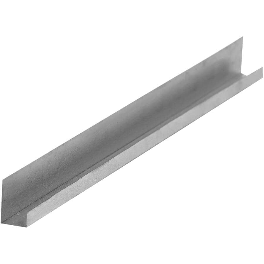 BAILEY METAL PRODUCTS 1/2" x 10' Galvanized Metal J-Trim | Home Hardware