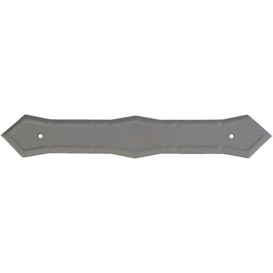 KAYCAN Charcoal Aluminum Gutter Pipe Strap | Home Hardware