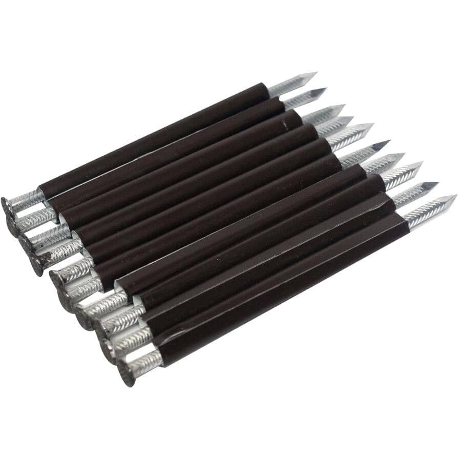 CITY SHEET METAL 7" Aluminum Gutter Spikes & 5" Ferrules | Home Hardware
