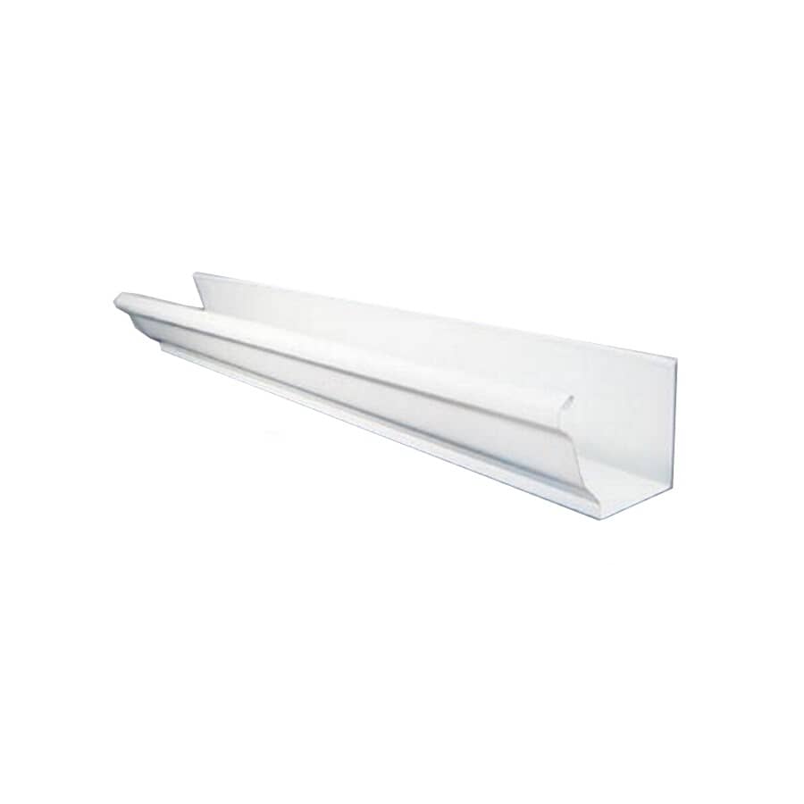 Kaycan 5"x10' K Style White Aluminum Eavestrough | Home Hardware