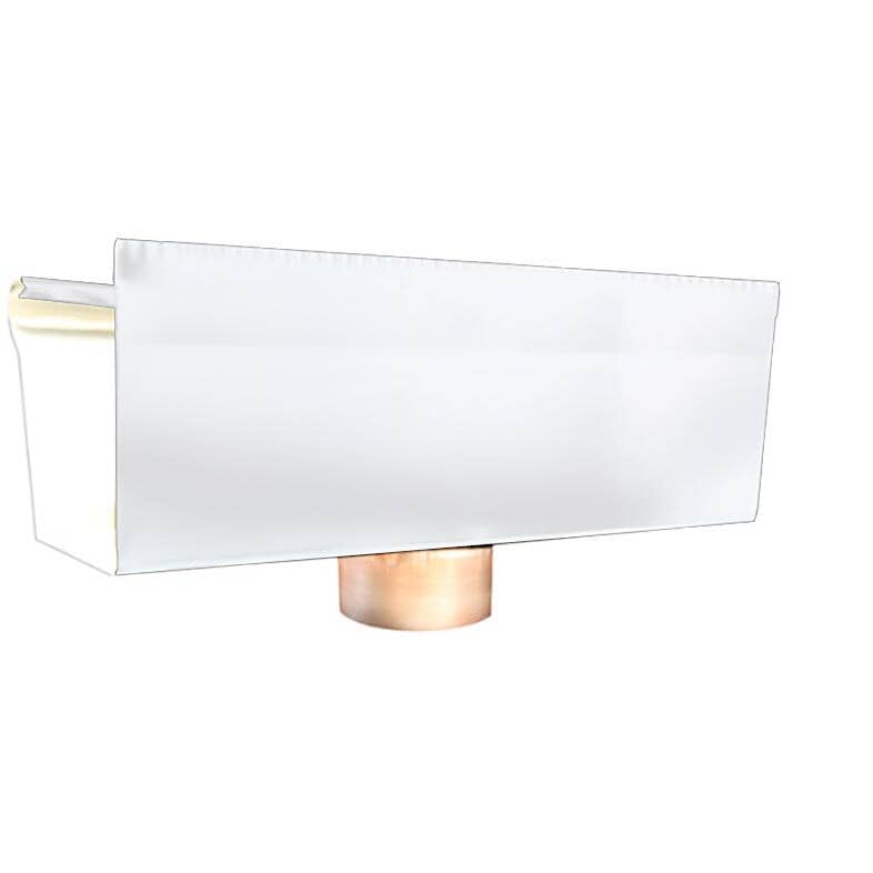 KAYCAN 5" K Style Aluminum Gutter Centre Drop | Home Hardware