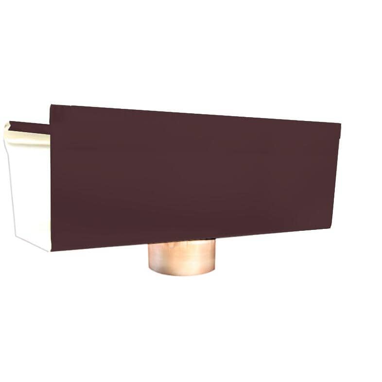 KAYCAN 5" K Style Aluminum Gutter Centre Drop | Home Hardware