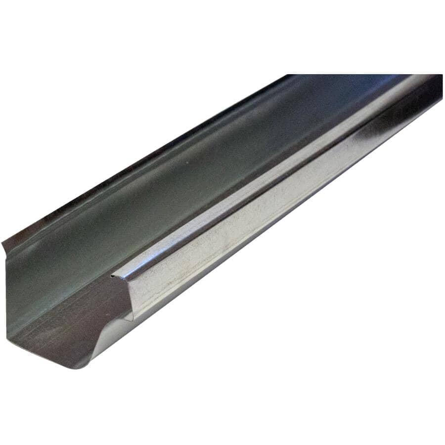 City Sheet Metal 4"x 10' OG Style Galvanized Gutter Eavestrough | Home ...