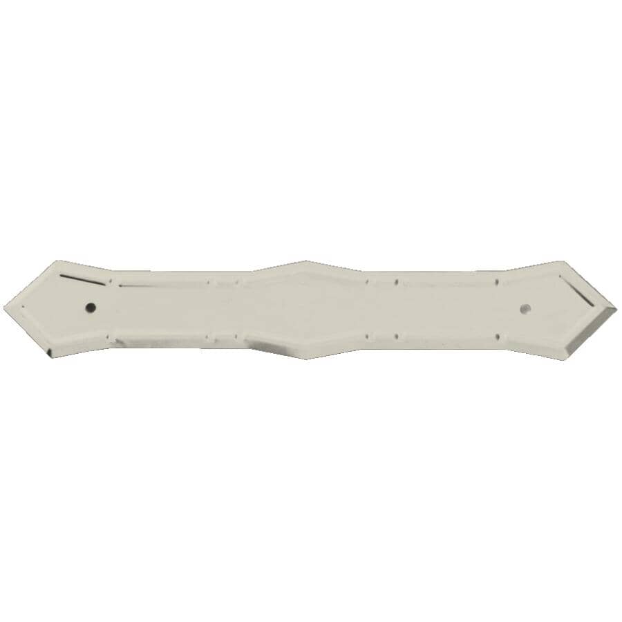 KAYCAN Ivory Semi Gloss Aluminum Gutter Pipe Strap | Home Hardware
