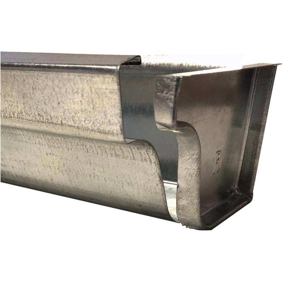 CITY SHEET METAL 4" Right Hand OG Style Galvanized Gutter End Cap ...