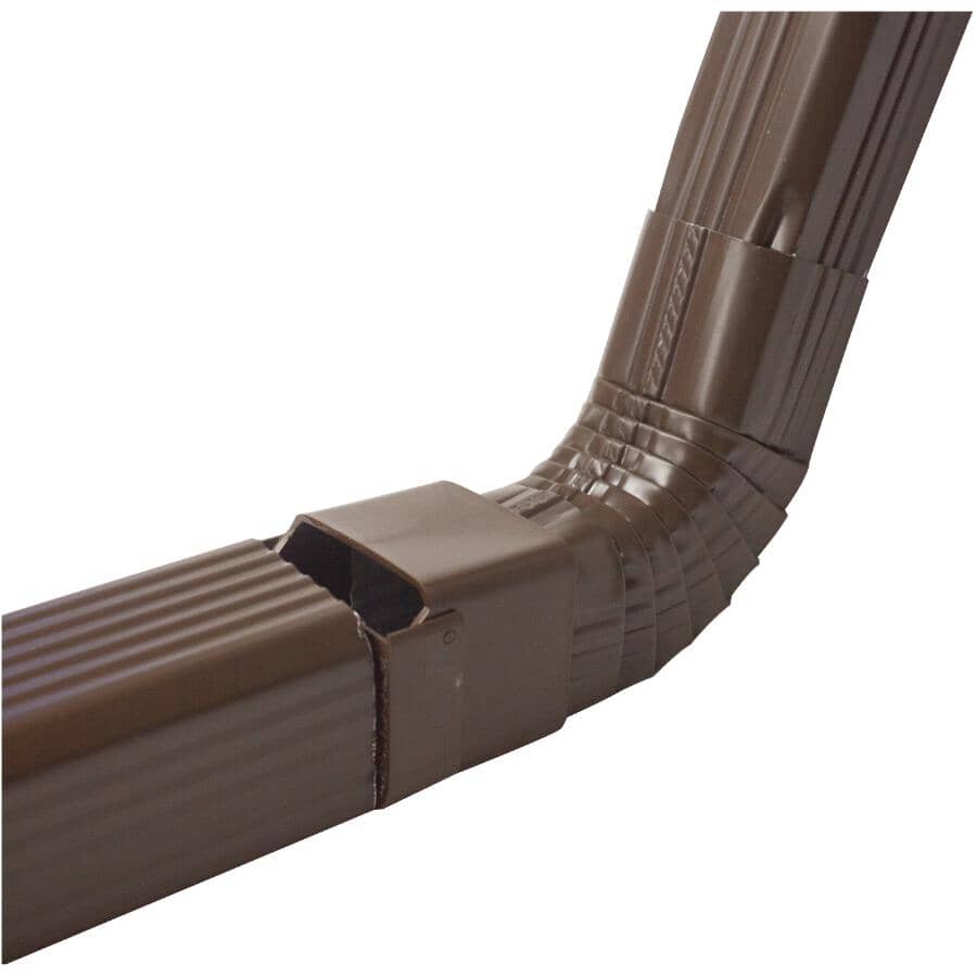 Universal Flip Up Brown Vinyl Gutter Hinge | Home Hardware