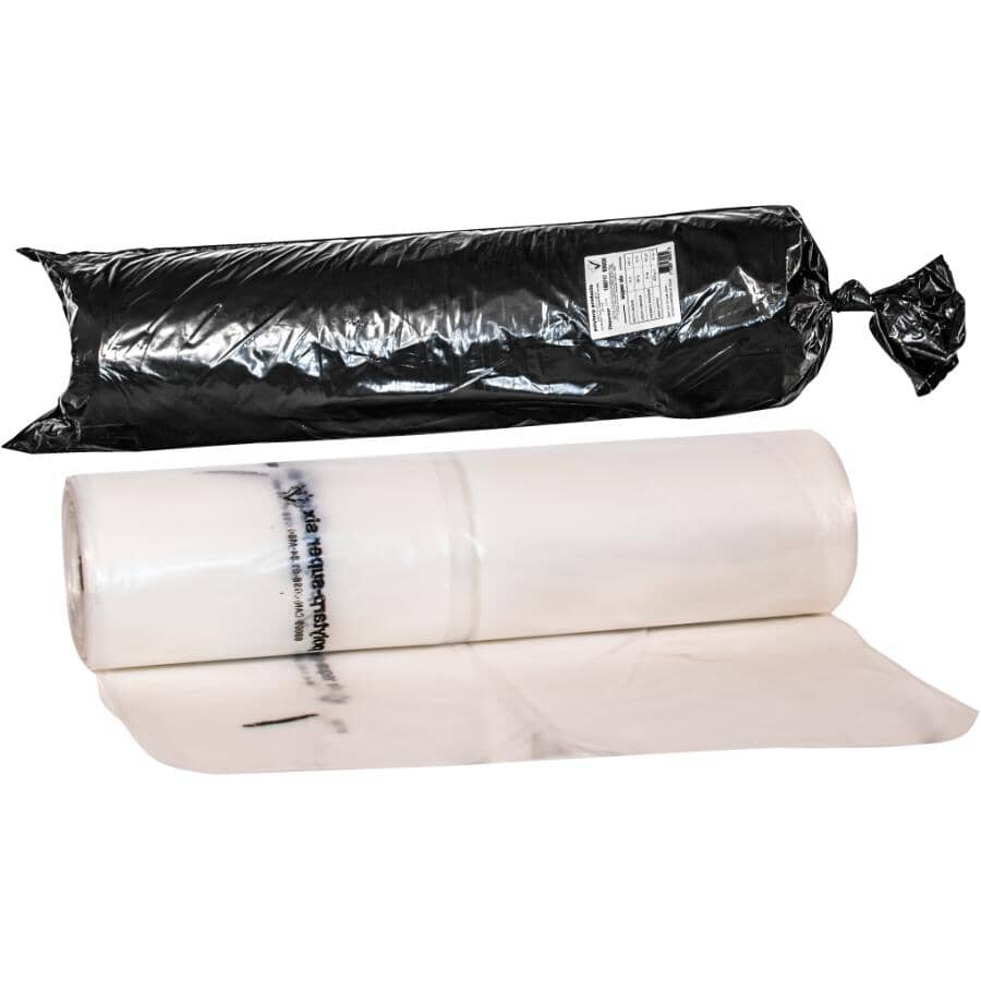 POLYTARP 1' x 120" Roll Super Six 6mil Clear Poly Film | Home Hardware