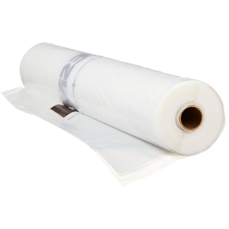 DUCHESNE 120" Heavy Duty Clear "W" Fold Poly Film | Home Hardware