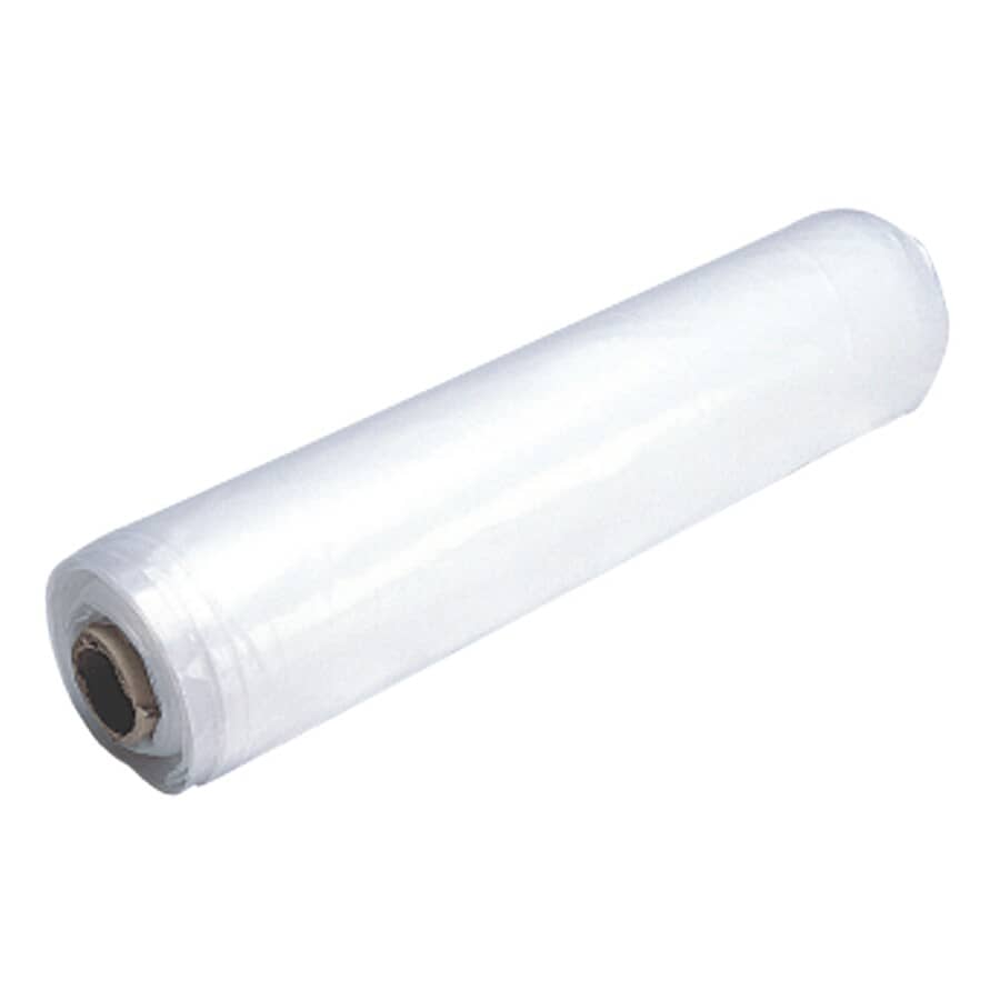 Pellicule robuste en poly en rouleau de 240 pox100 pi, transparent ...