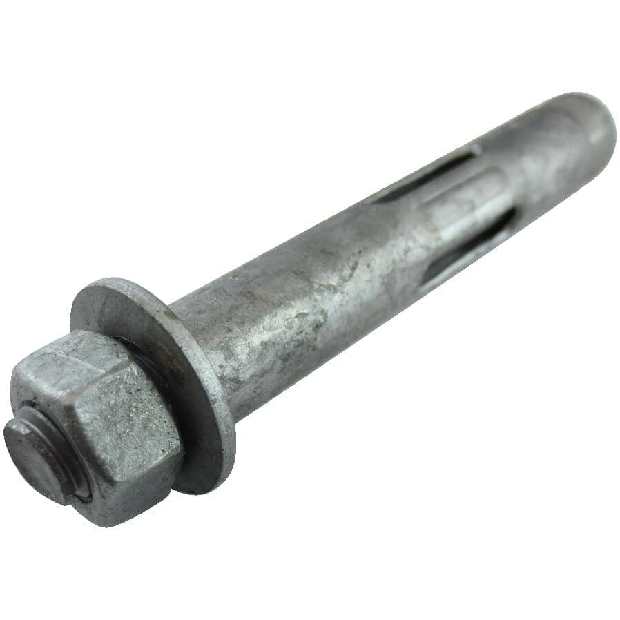 HOME BUILDER 20 Pack 1/2" x 4" Galvanized Sleeve Anchors | Home Hardware