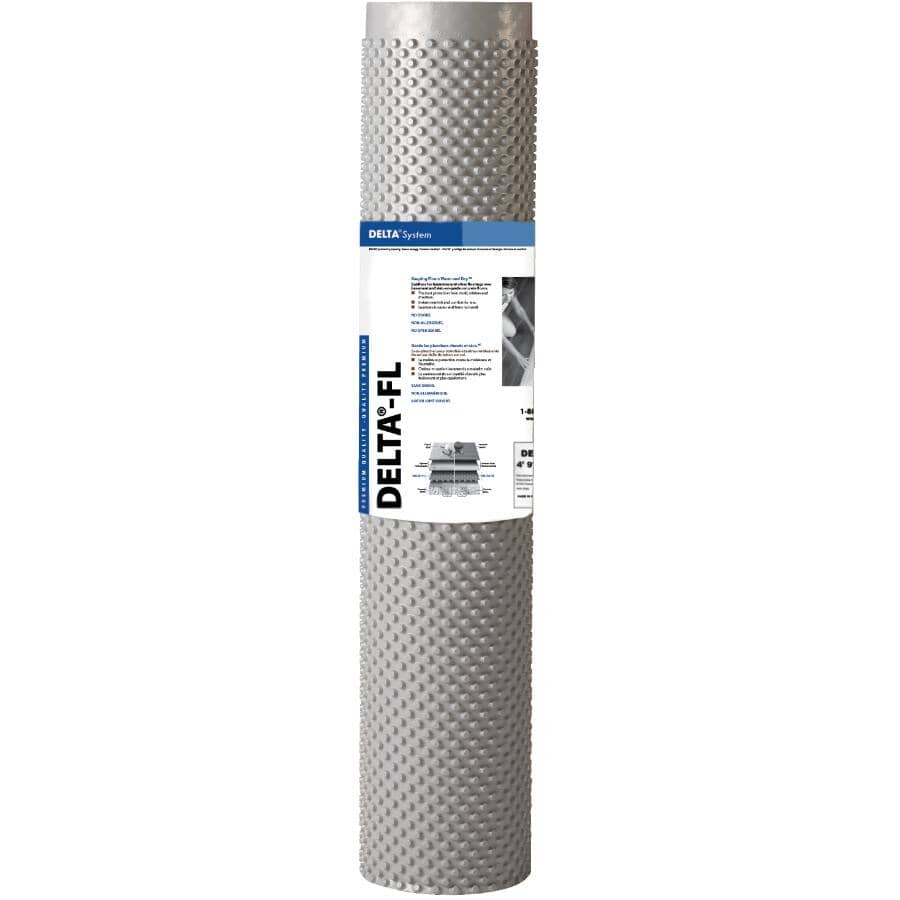 DELTA-FL 4' 9" x 68' 6" Delta Floor Membrane | Home Hardware