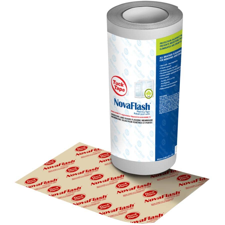 TUCK TAPE 12" x 75' NovaFlash Flashing Tape | Home Hardware