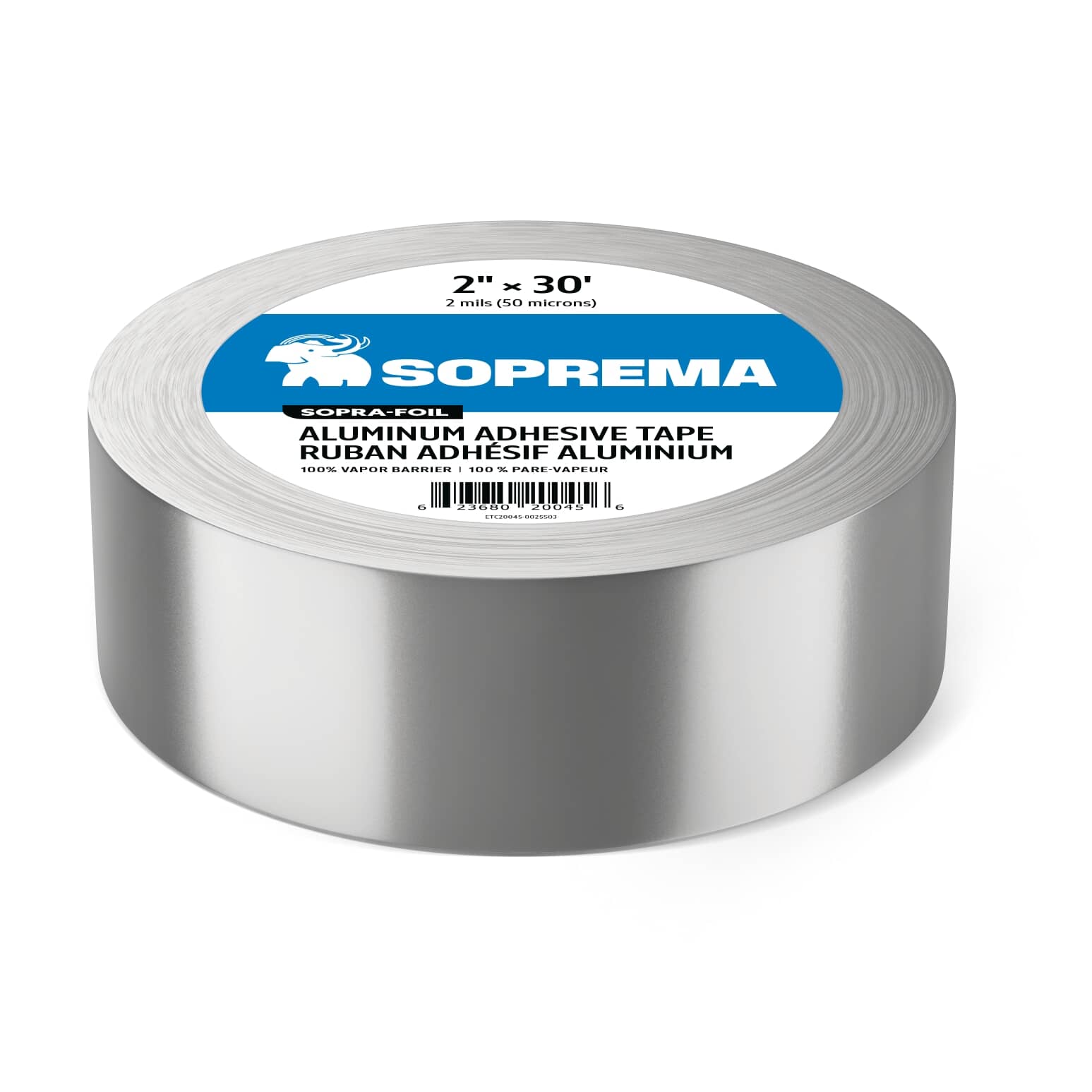 SOPREMA 2" x 30' Aluminum Adhesive Tape | Home Hardware