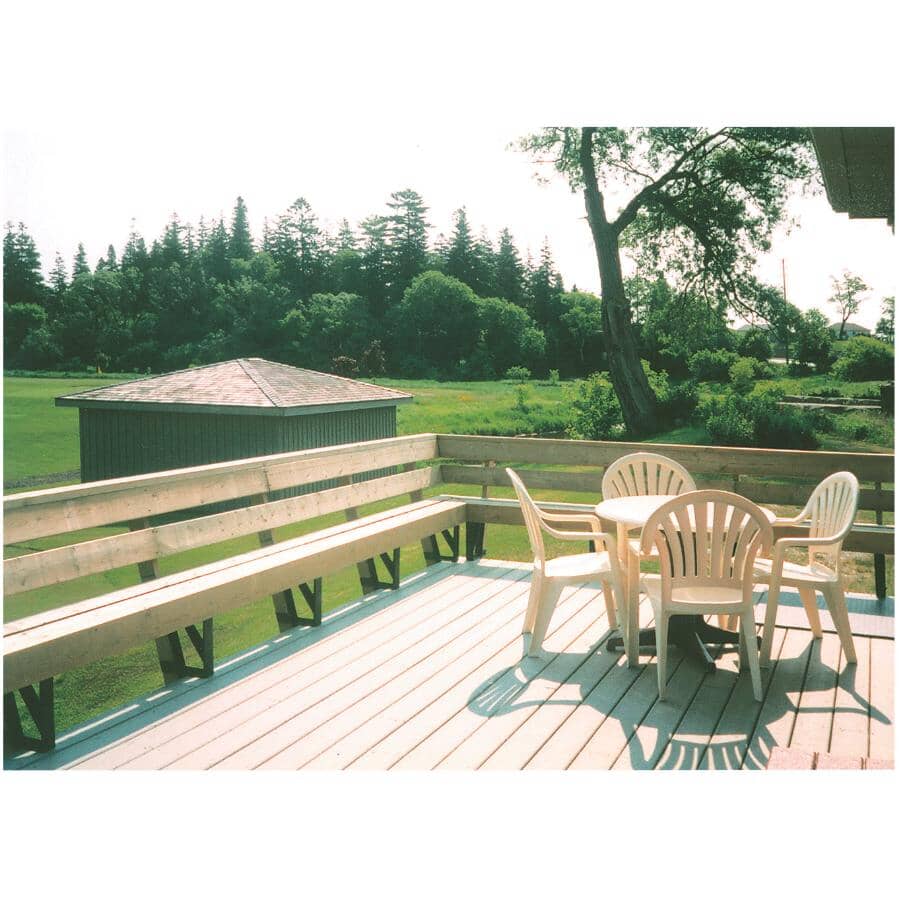 2X4 BASICS Black Bench Bracket | Home Hardware