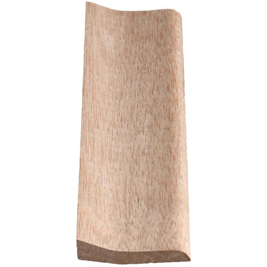 ALEXANDRIA MOULDING 7/16" x 2-1/8" x 8' Mahogany Baseboard Hospital ...