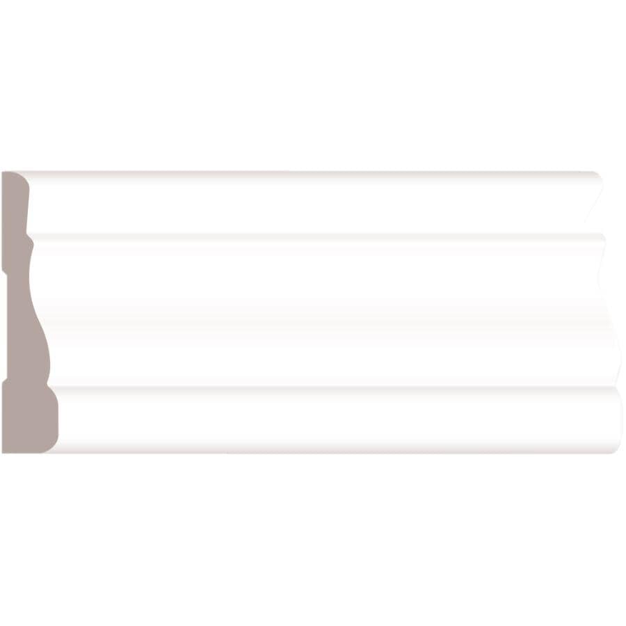 ALEXANDRIA MOULDING 3/8" x 2-1/4" x 7' Finger Jointed Pine Primed ...