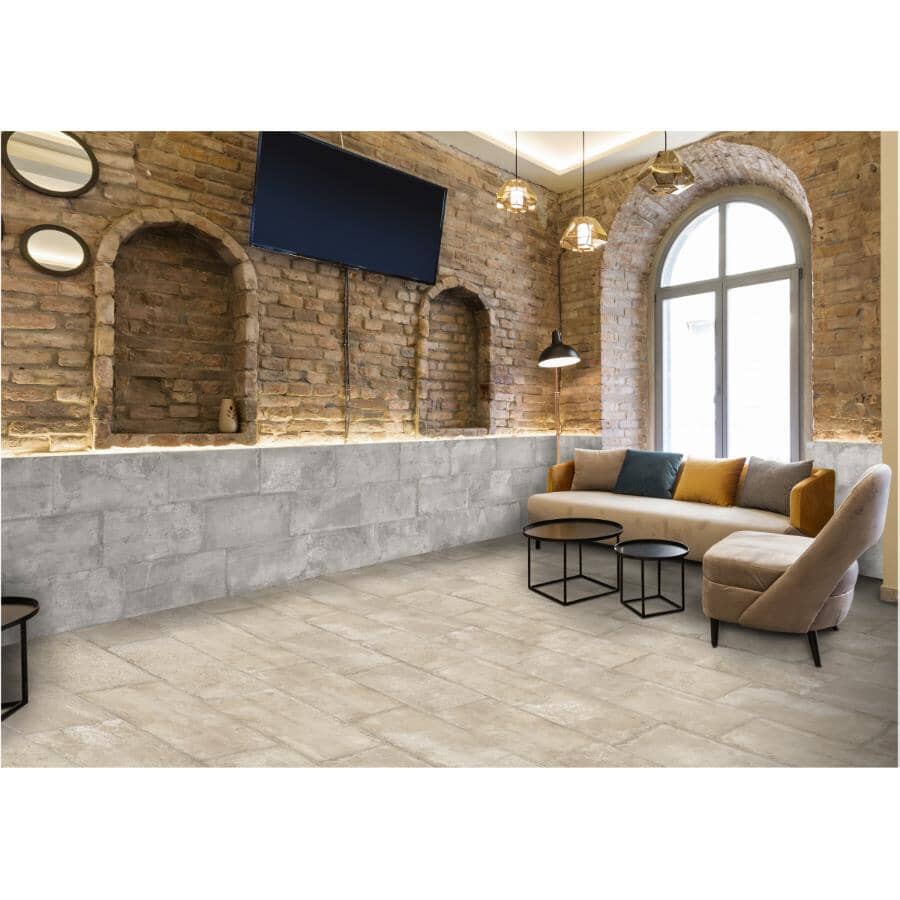 MONO SERRA GROUP Vidoque Tortoria 12" x 24" Porcelain Tile Flooring ...