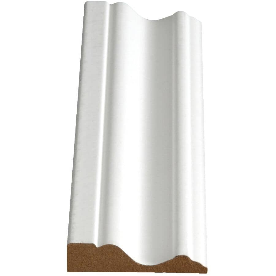 ALEXANDRIA MOULDING 5/8" x 2-3/4" x 7' Finger Jointed Pine Primed ...