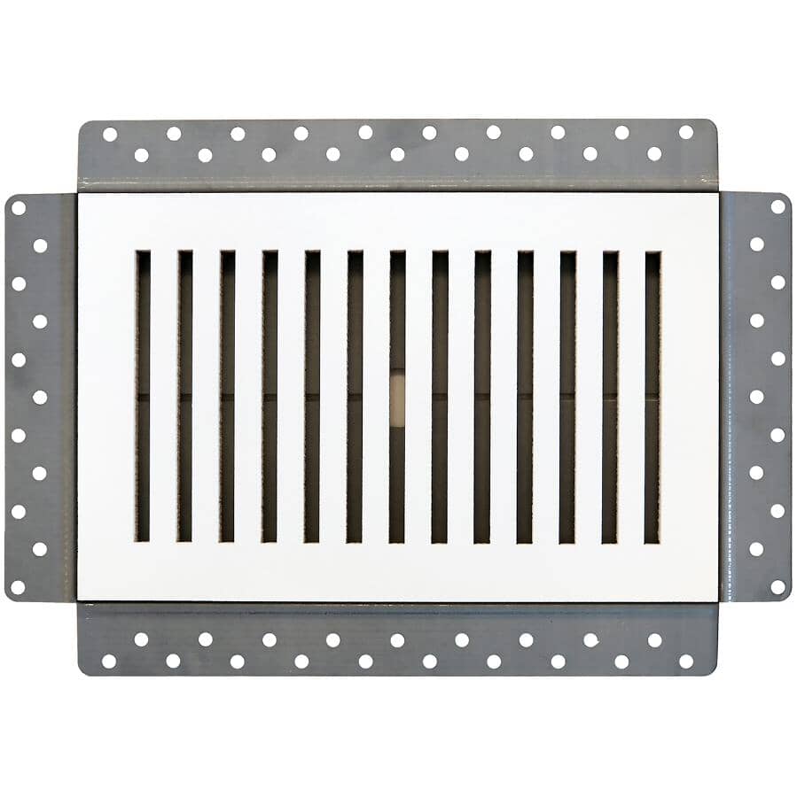 ENVISIVENT 6" x 10" Flush Mount Removable Air Return Vent | Home Hardware