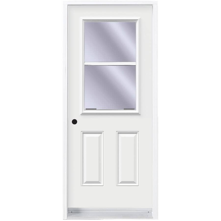 KOHLTECH 32" x 80" Utility Vented Right Hand Steel Door | Home Hardware