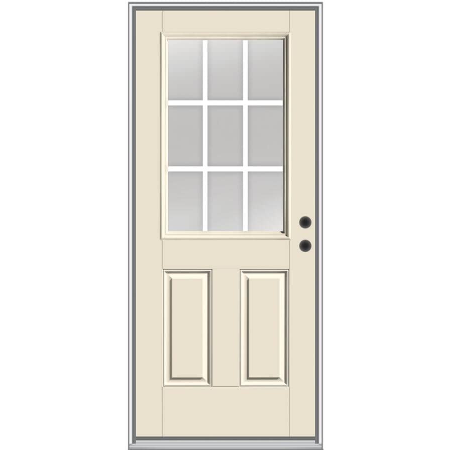 ALLIANCE DOOR PRODUCTS 32" x 80" Traditions Left Hand Fibreglass Door ...