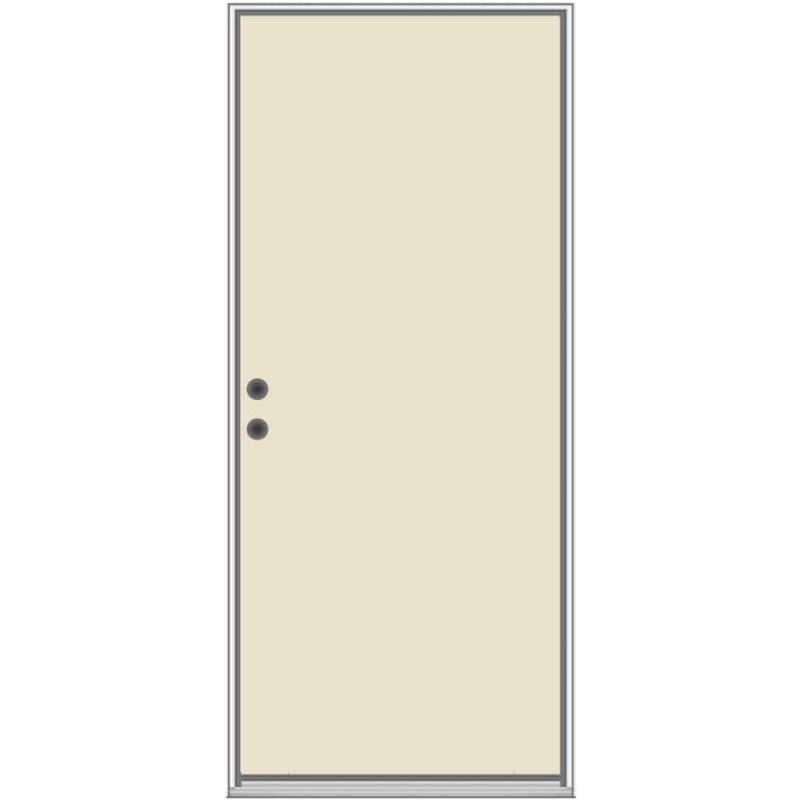 ALLIANCE DOOR PRODUCTS 36" x 80" Traditions Right Hand Flush Fibreglass ...