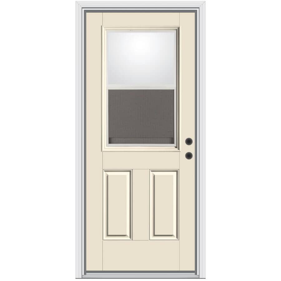 ALLIANCE DOOR PRODUCTS Porte en fibre de verre Traditions 32 x 80 po ...
