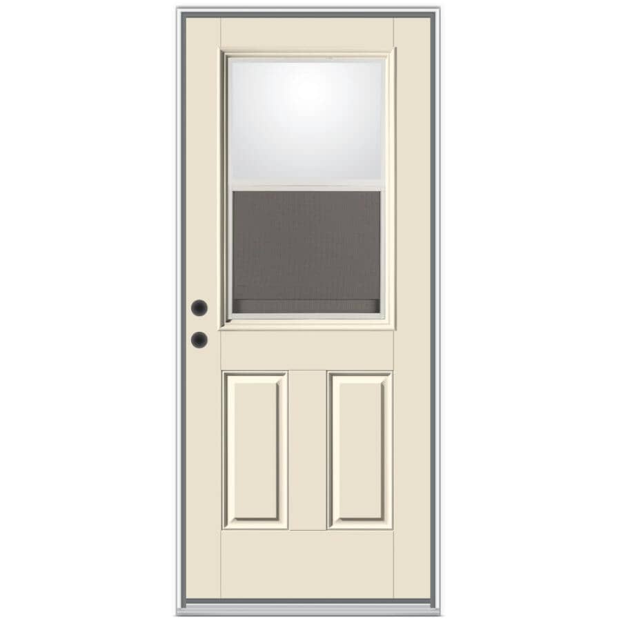 ALLIANCE DOOR PRODUCTS 36" x 80" Traditions Right Hand Fibreglass Door ...