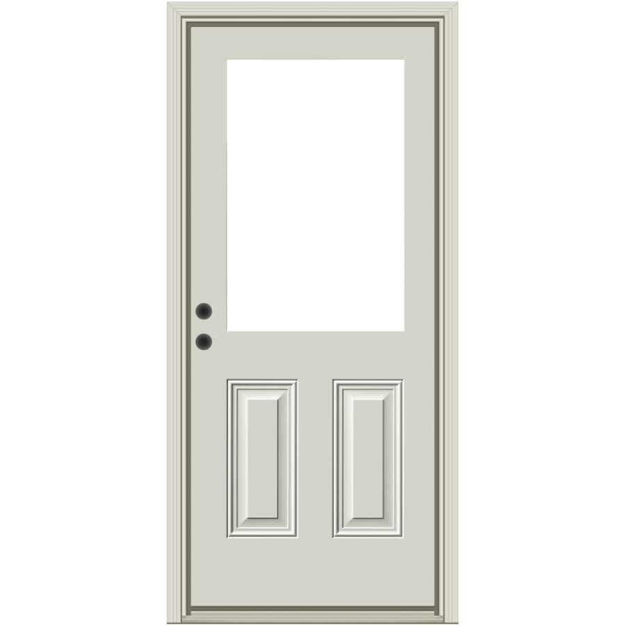 ALLIANCE DOOR PRODUCTS 32" x 80" Traditions Right Hand Steel Door ...
