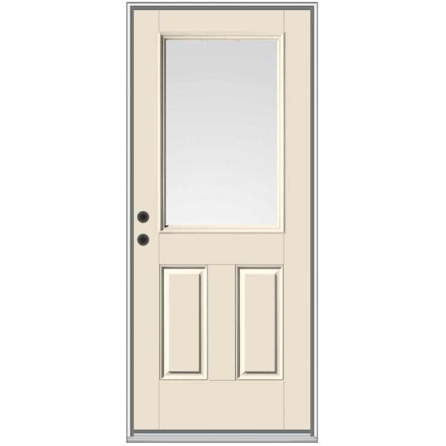 ALLIANCE DOOR PRODUCTS 36" x 80" Traditions Right Hand Fibreglass Door ...