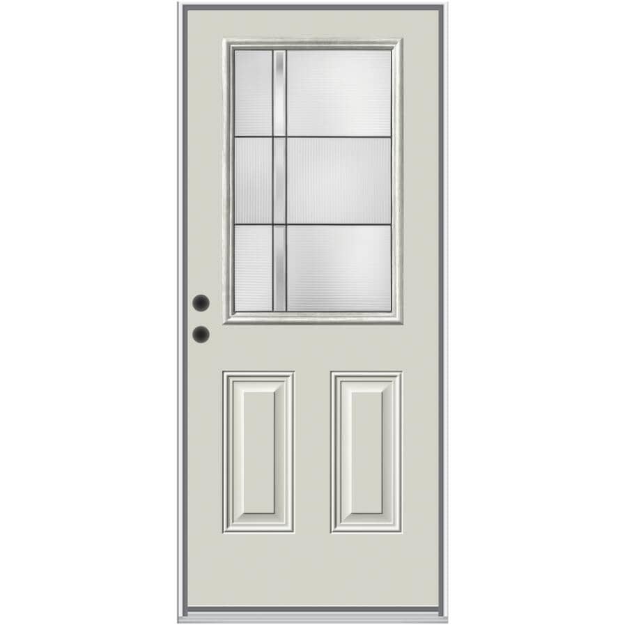 ALLIANCE DOOR PRODUCTS 32" x 80" Traditions Right Hand Steel Door ...