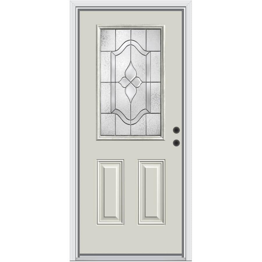 ALLIANCE DOOR PRODUCTS 36" x 80" Traditions Left Hand Double Drilled ...