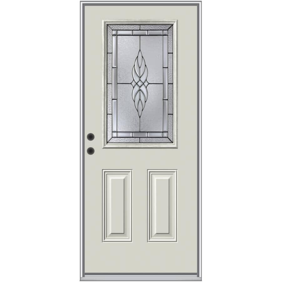 ALLIANCE DOOR PRODUCTS 36" x 80" Traditions Right Hand Double Drilled ...