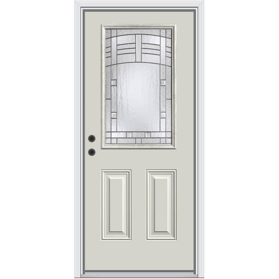 ALLIANCE DOOR PRODUCTS 36" x 80" Traditions Right Hand Steel Door ...