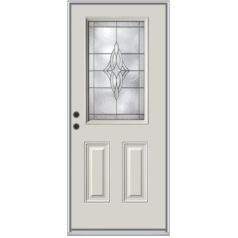 ALLIANCE DOOR PRODUCTS 36" x 80" Traditions Right Hand Double Drilled ...