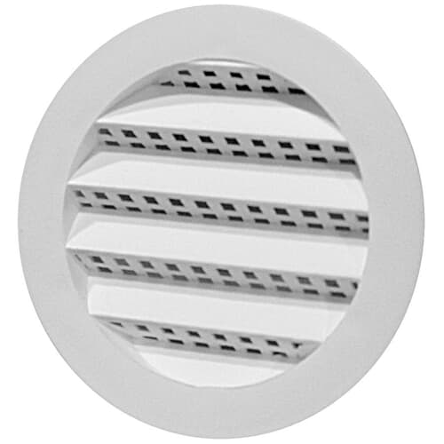 Active Ventilation Aluminum Round Soffit Vent In White, 47% OFF