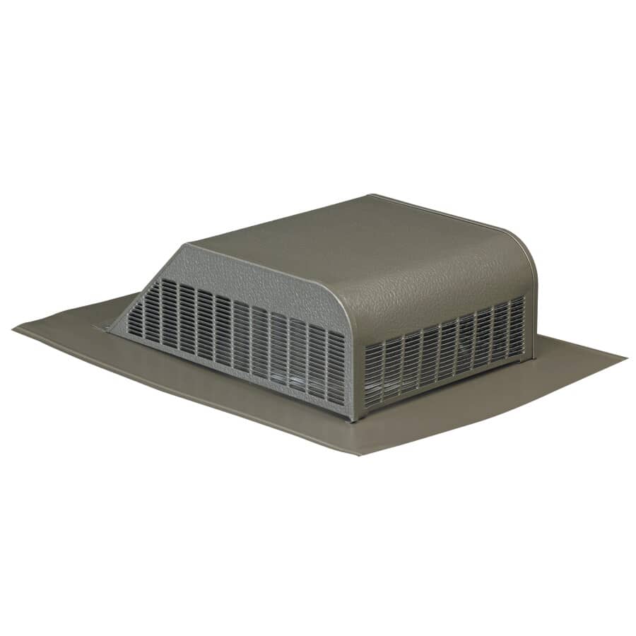 AIR VENT 50" Weatherwood Slant Back Roof Vent | Home Hardware