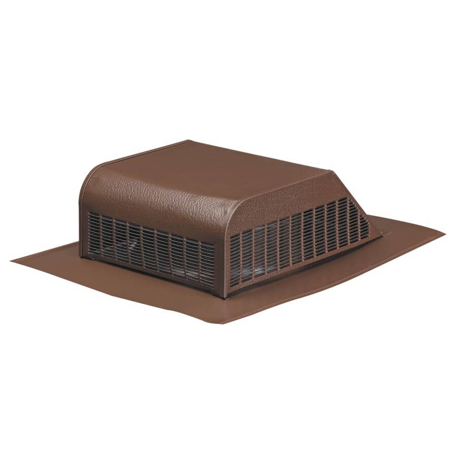 AIR VENT 50" Brown Slant Back Roof Vent | Home Hardware