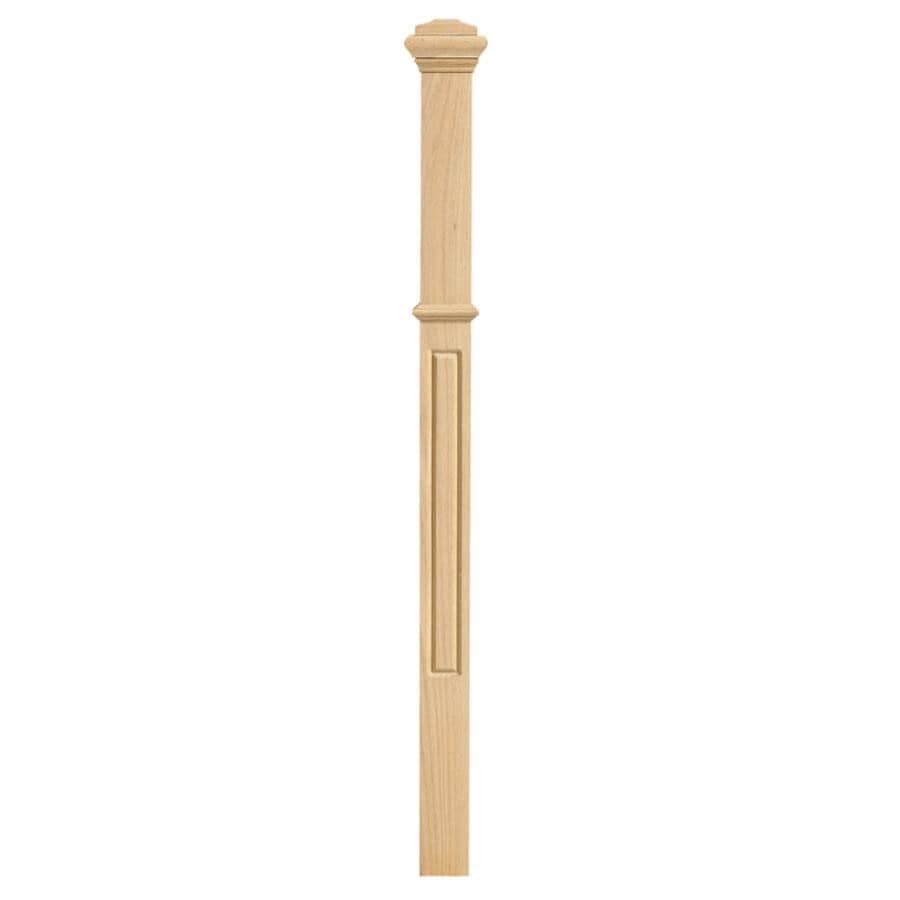 Colonial Elegance 1-1/4"x2-1/2"x44" Victorian Oak Half Newel Post ...