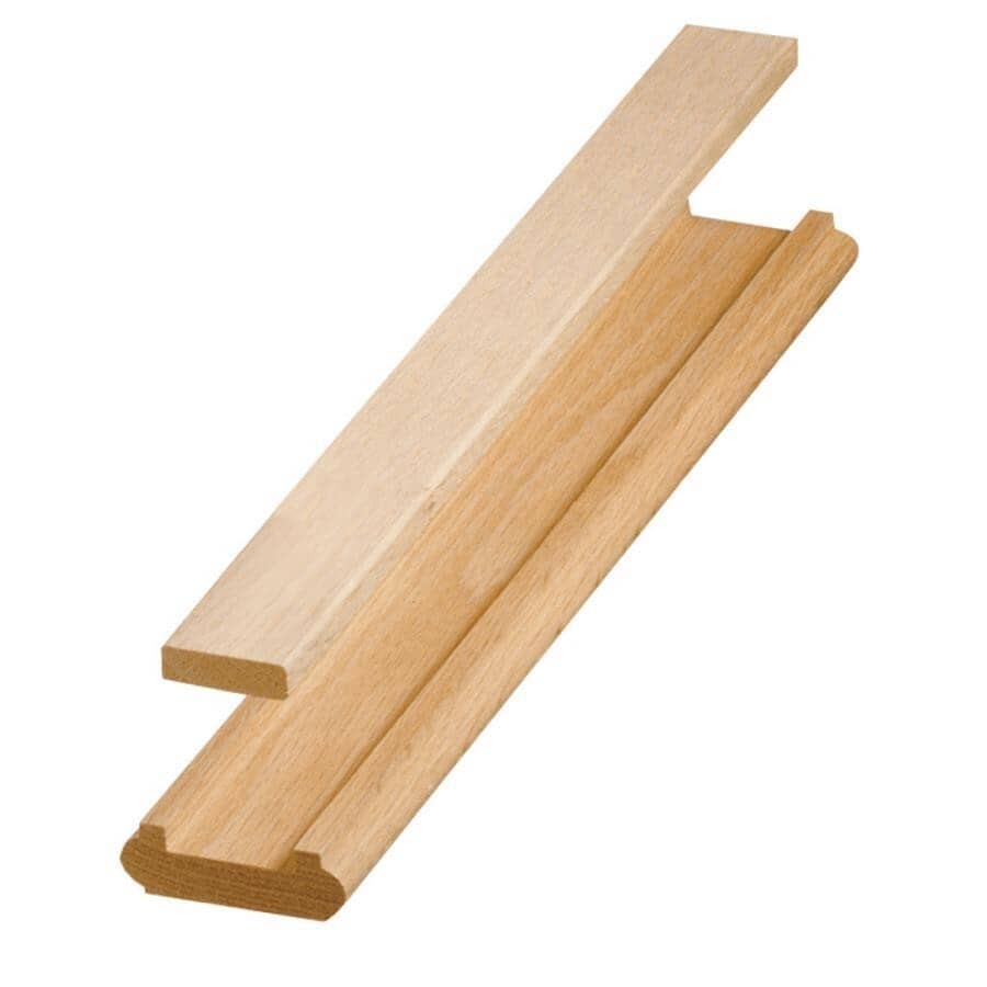 Colonial Elegance 10' Oak Shoe Rail, with Fillet | Home Hardware