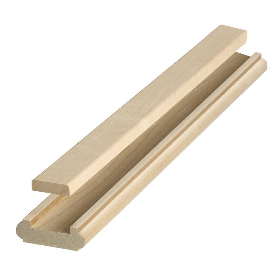 Colonial Elegance 6' Maple Shoe Rail, with Fillet | Home Hardware
