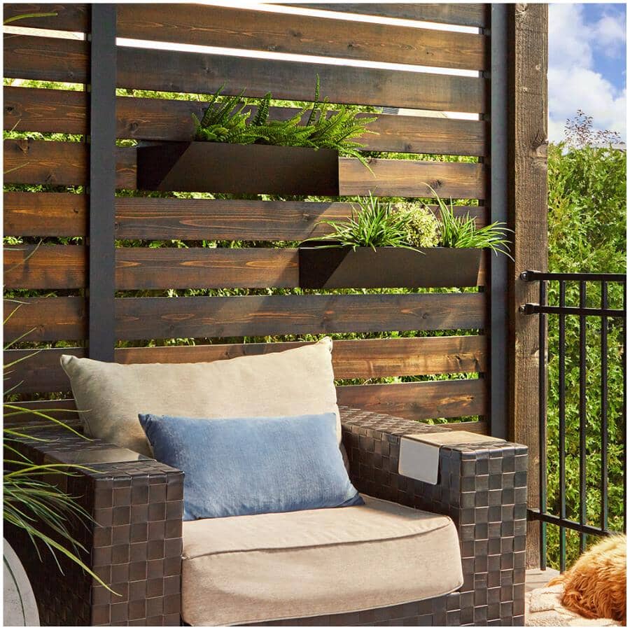 HOFT SOLUTIONS 24" Large Planter - Black | Home Hardware