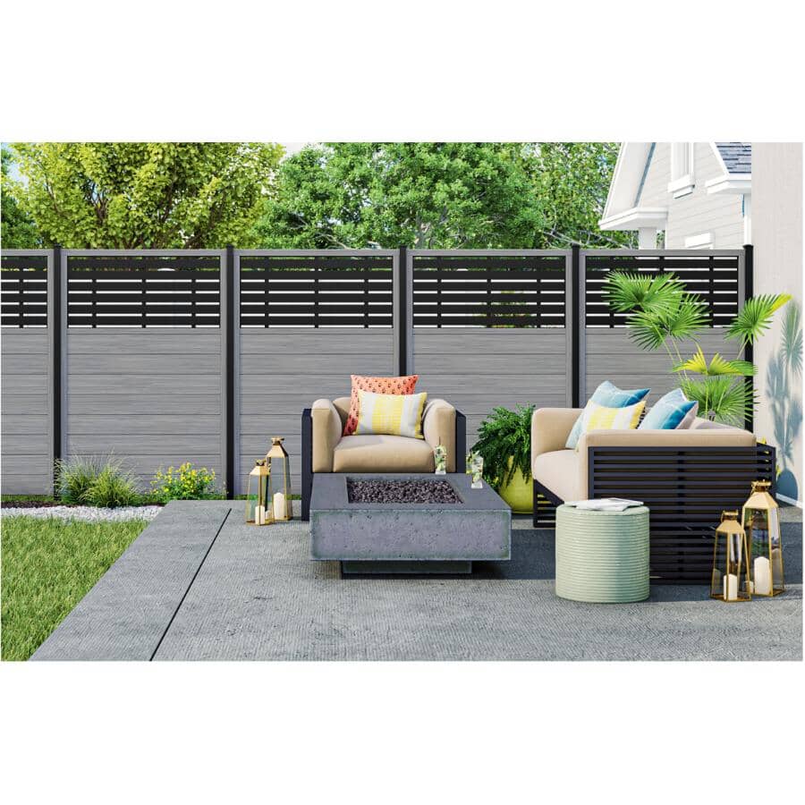 BARRETTE 2' x 4' Boardwalk Polypropylene Screen Panel | Home Hardware