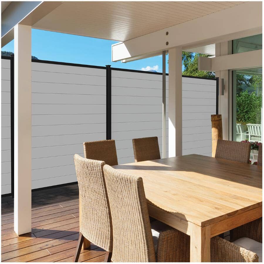 BARRETTE 76" x 2" Universal Surface Mount Steel Post | Home Hardware