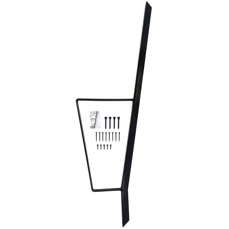 PYLEX Black Steel Bench Bracket | Home Hardware