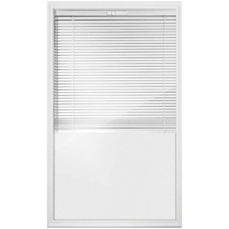 MADERO 22" x 36" Mini Blind Door Lite | Home Hardware