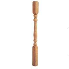 48" Colonial Deck Cedar Post | Home Hardware