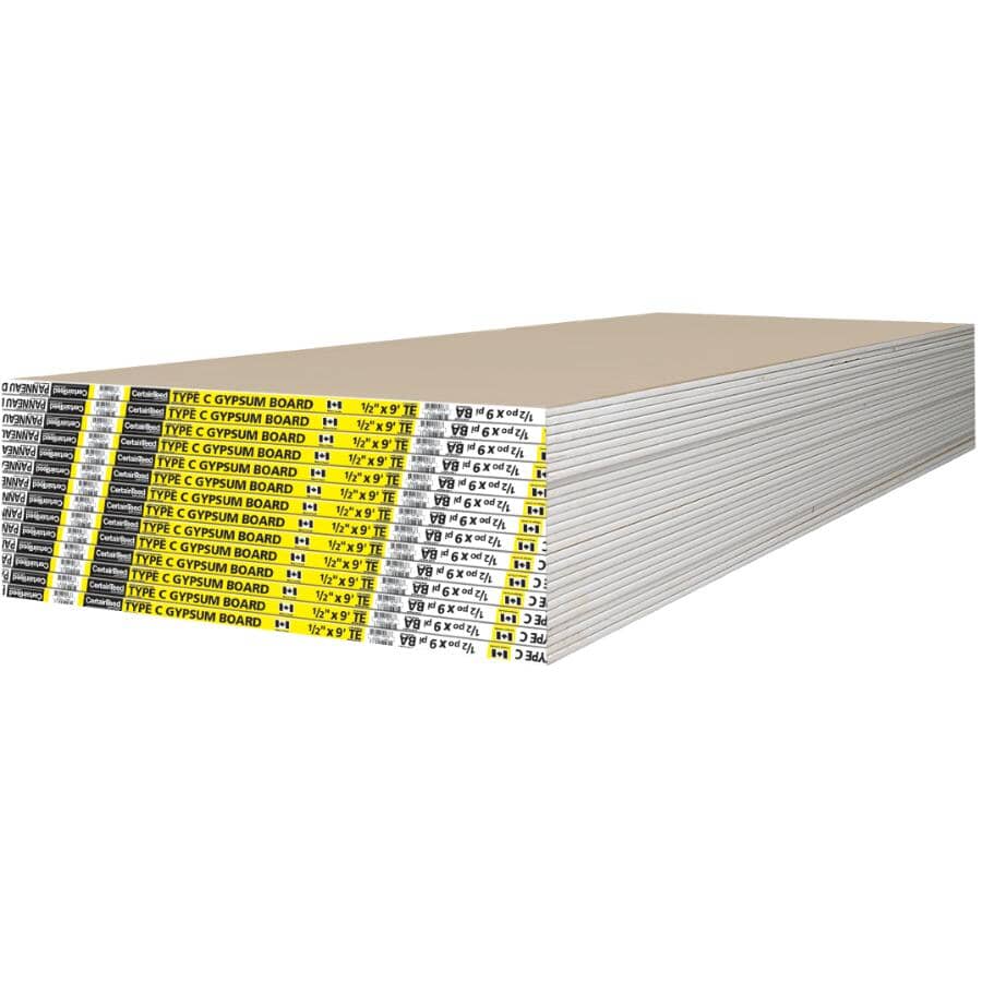 Gypse de type C de 1/2 po x 4 pi x98 pi Certainteed | Home Hardware